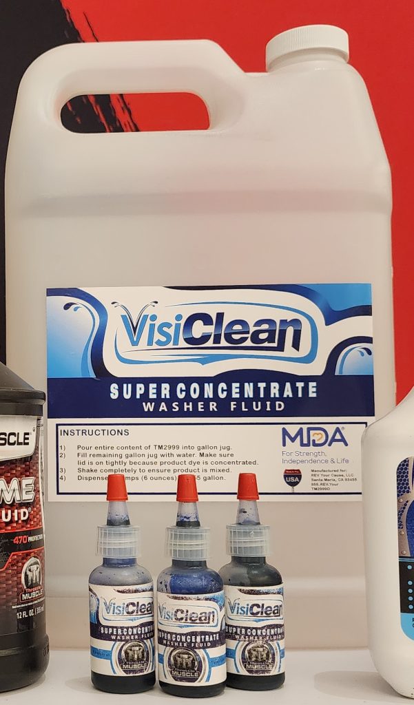 TM2999: VisiClean Super Concentrated Washer Fluid Mix - Throttle Muscle